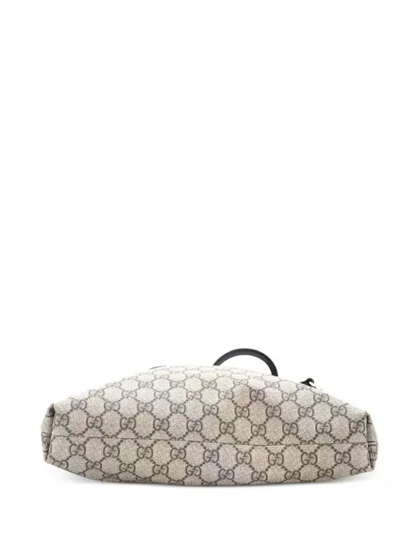 Gucci Gg Coated Canvas Messenger Bag