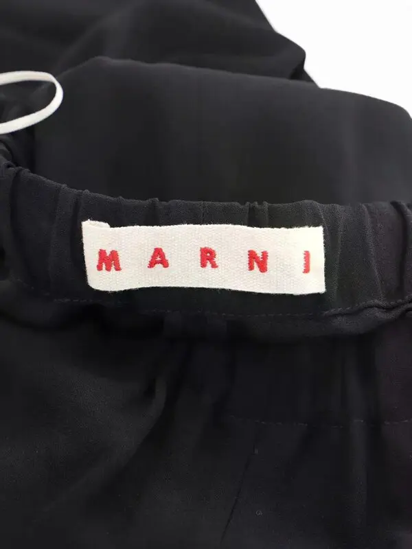 Marni Elasticated-waist Cropped Trousers