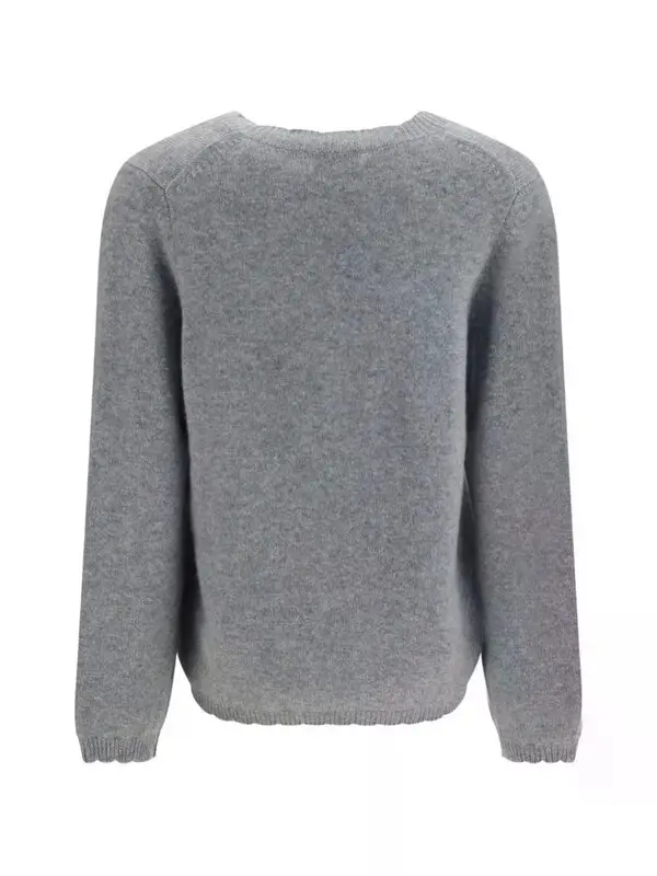 ALLUDE Jil Sander V-neck Oversized Sweater