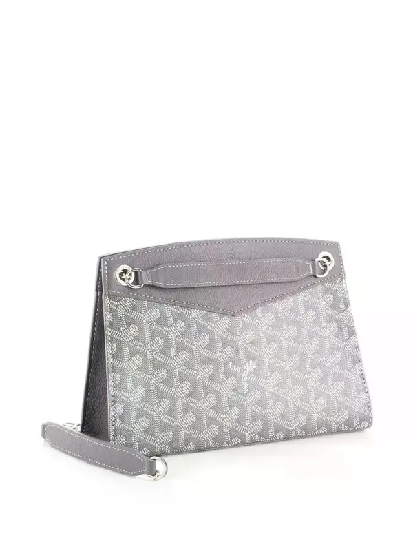 Goyard Structured Rouette Chain Coated Canvas Mini Shoulder Bag