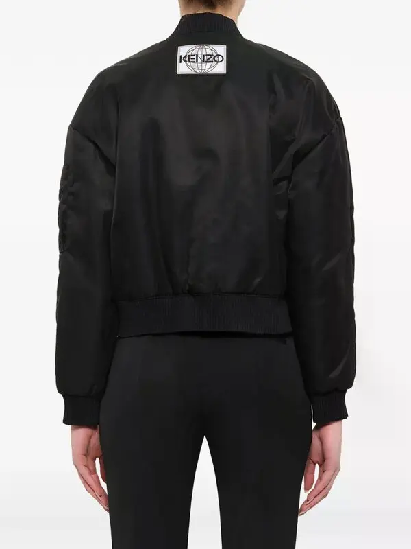 Kenzo Logo-patch Zip-up Jacket