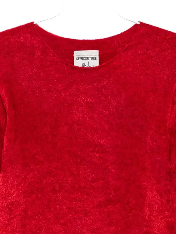 SEMICOUTURE Brushed Long-sleeve Knit