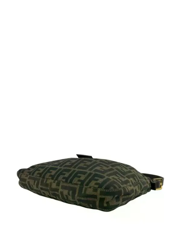Fendi 2000-2010 Zucca Canvas Shoulder Bag