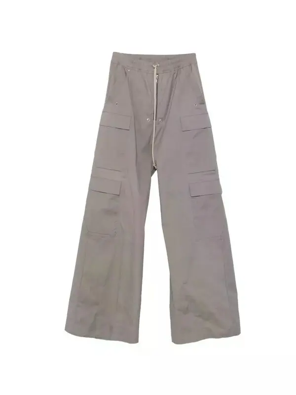 Rick Owens Drawstring Cargo Pants - Grey