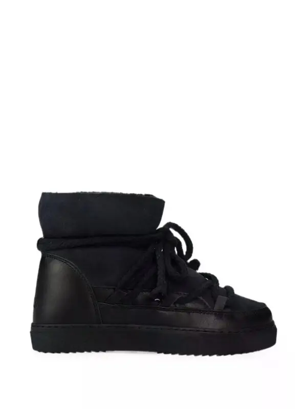 Inuikii Classic Lace-up Leather Ankle Boots