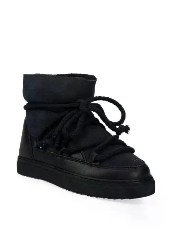 Inuikii Classic Lace-up Leather Ankle Boots