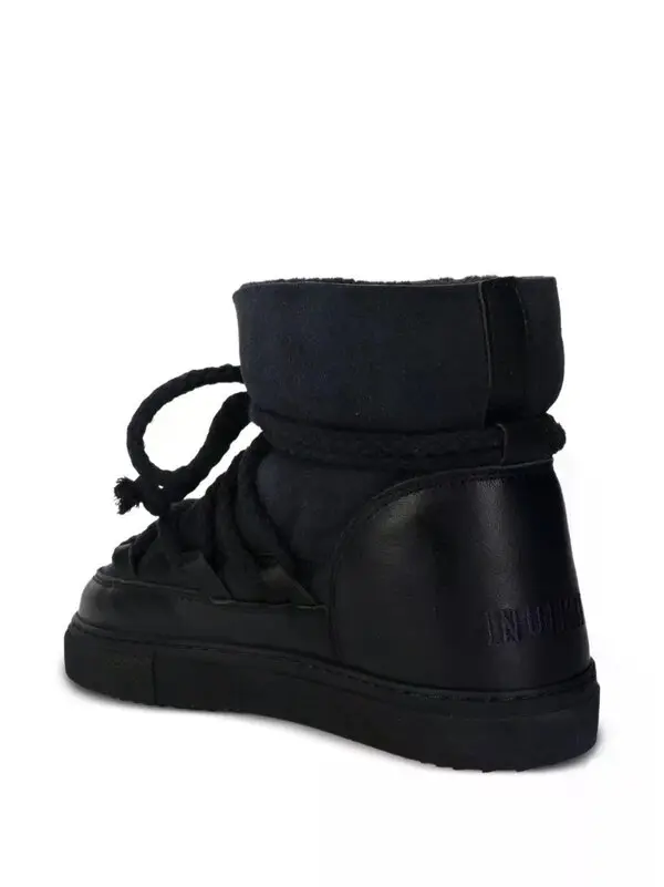 Inuikii Classic Lace-up Leather Ankle Boots