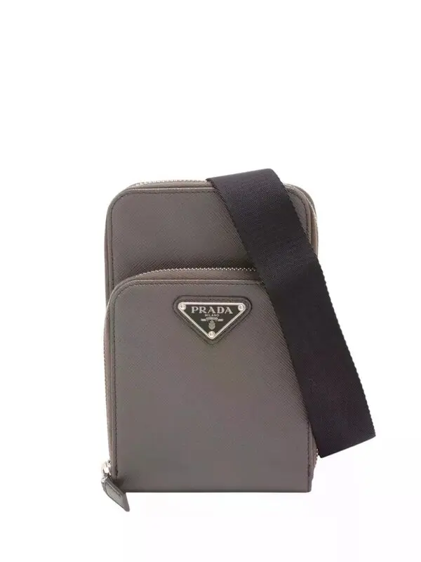 Prada 2013-2026 Saffiano Smartphone Case Crossbody Bag
