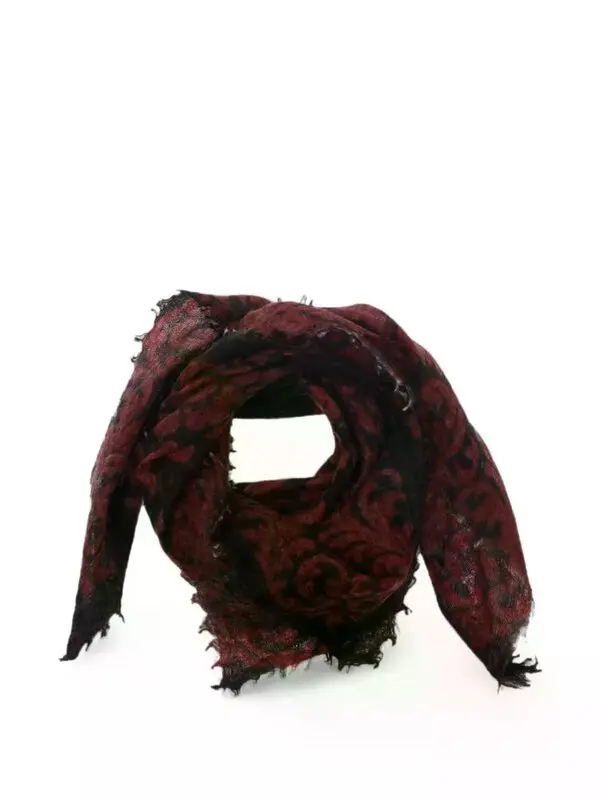 MIRROR IN THE SKY Souffle Floral-print Scarf
