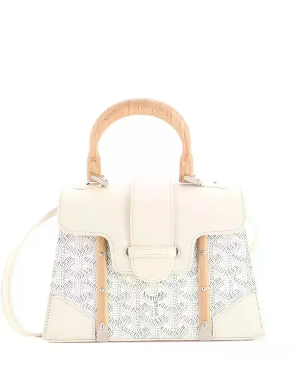 Goyard Structured Saigon Top Handle Bag - Neutrals