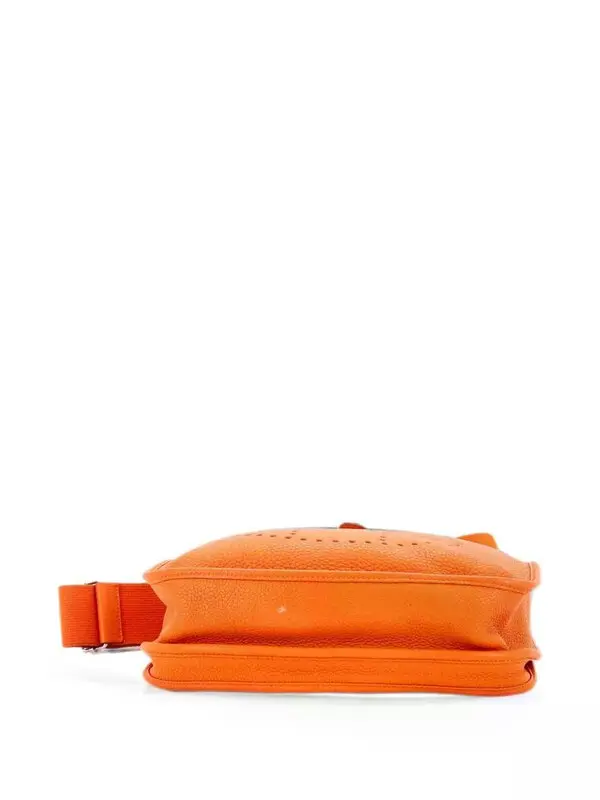 Hermès Evelyne Bag Gen Iii Clemence Pm Crossbody Bag - Orange