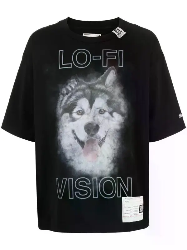 Mihara Yasuhiro Graphic-print Cotton T-shirt