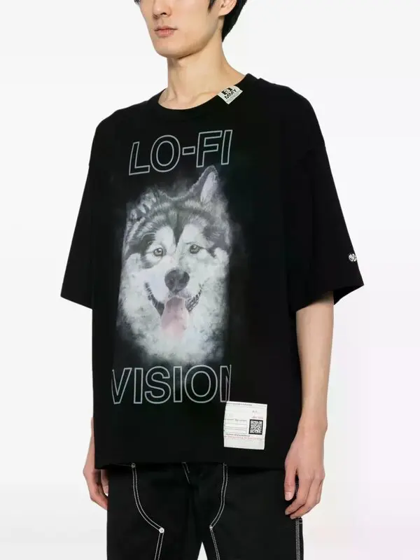 Mihara Yasuhiro Graphic-print Cotton T-shirt