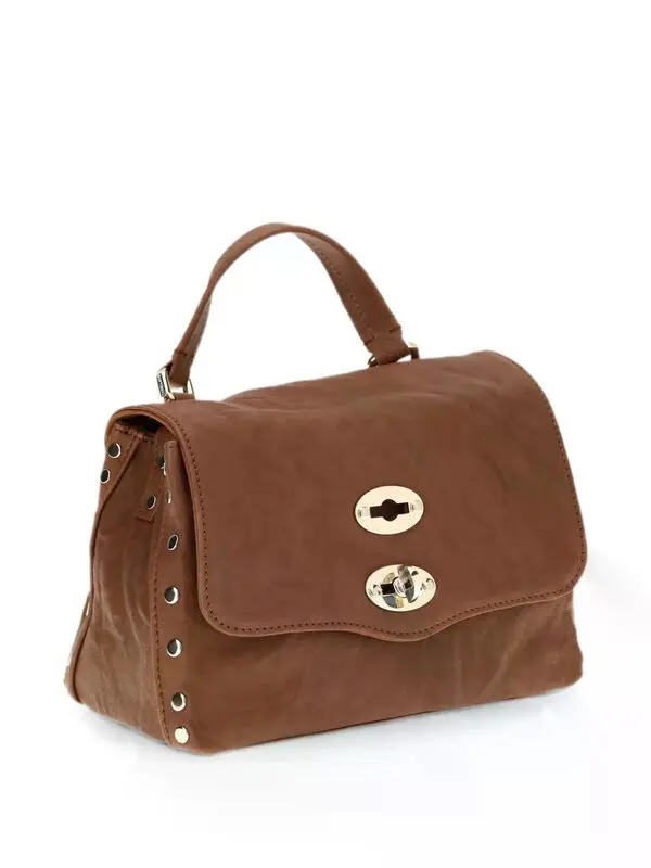 ZANELLATO Postina Stud-embellished Shoulder Bag