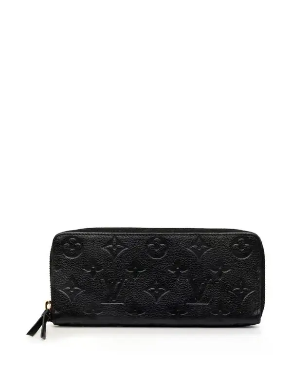 LOUIS VUITTON 2021-2026 Monogram Empreinte Clemence Wallet Long Wallets