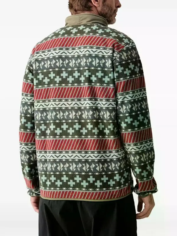 Columbia Geometric-print Zip-up Sweatshirt