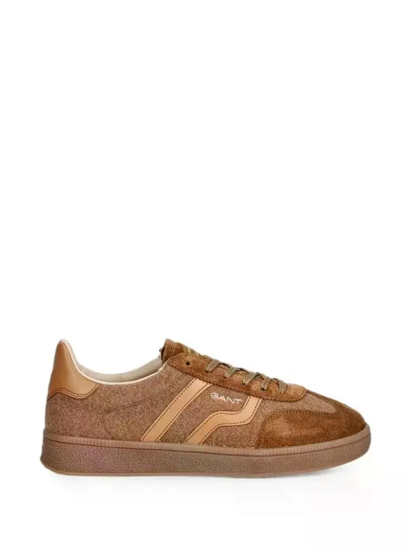 Gant Cuzima Suede-panelled Lace-up Sneakers - Brown