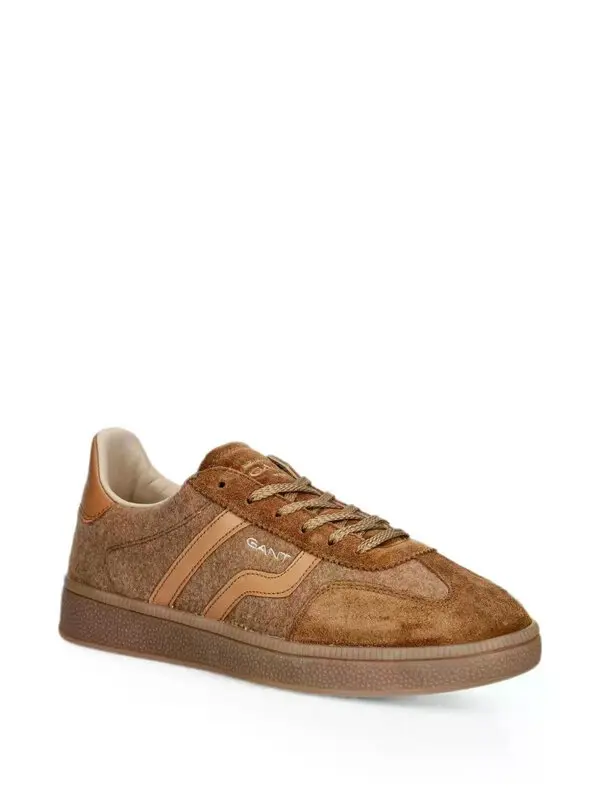 Gant Cuzima Suede-panelled Lace-up Sneakers