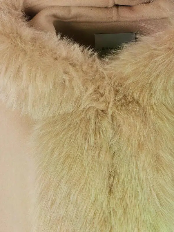 ERMANNO FIRENZE Shearling-trim Jacket