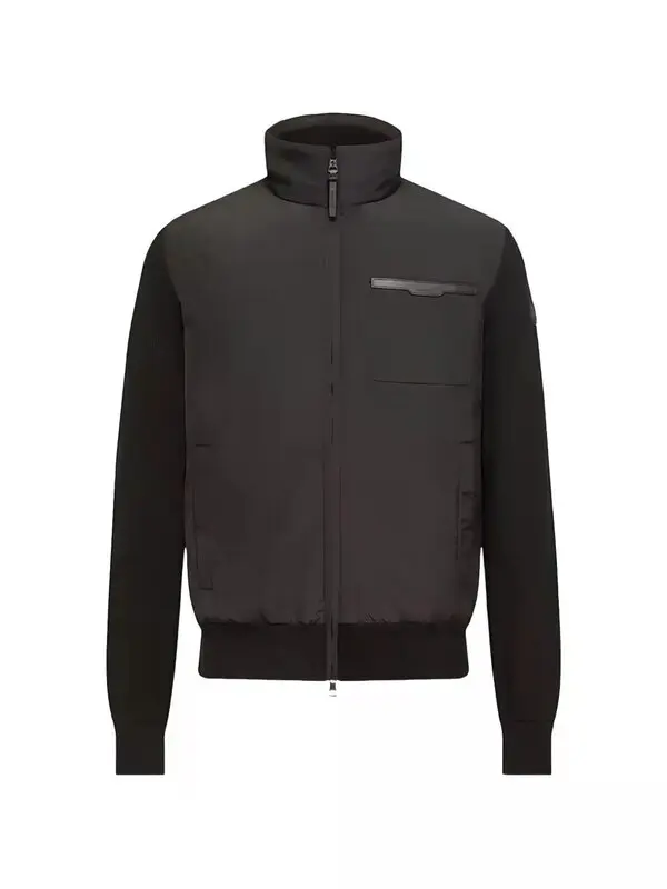 Moncler Padded Rib-knit Cardigan