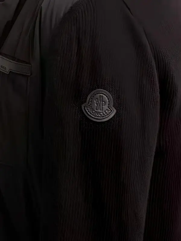 Moncler Padded Rib-knit Cardigan