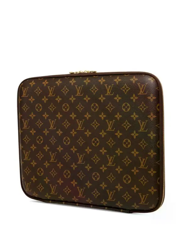 LOUIS VUITTON 2008 Monogram Laptop Sleeve 15