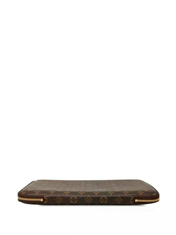 LOUIS VUITTON 2008 Monogram Laptop Sleeve 15