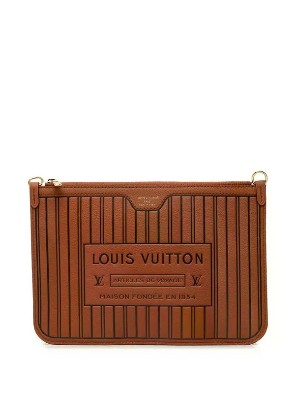 LOUIS VUITTON 2021-2026 Calfskin Neverfull Inside Out Mm Pouch