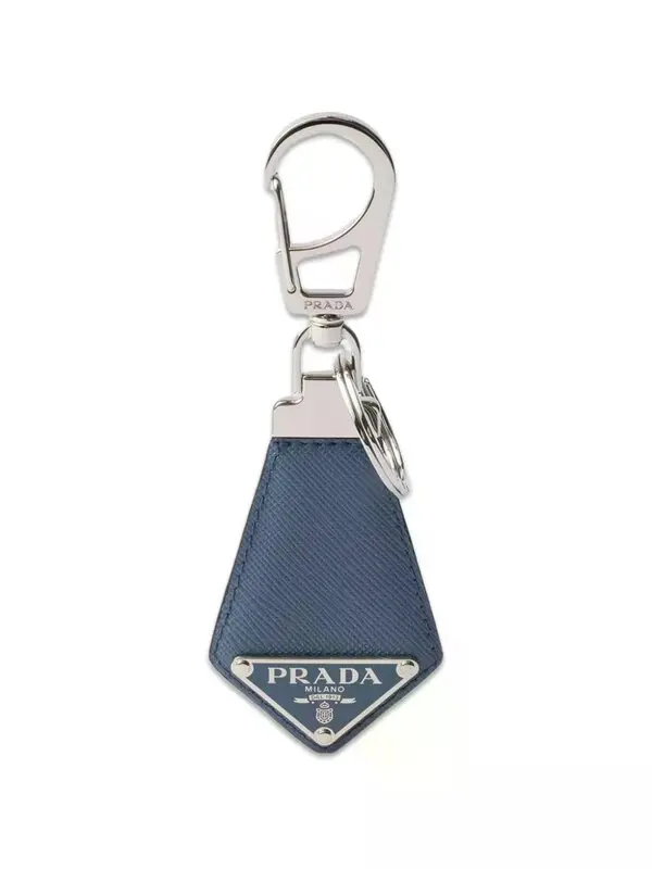 Prada Saffiano Leather Keychain