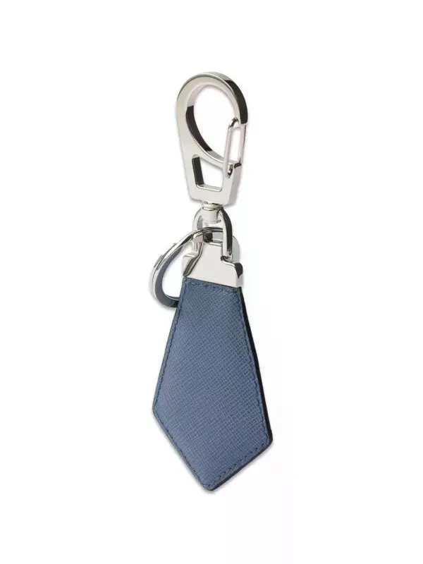 Prada Saffiano Leather Keychain