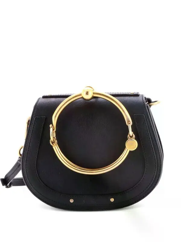 Chloé Nile Leather Small Crossbody Bag - Black