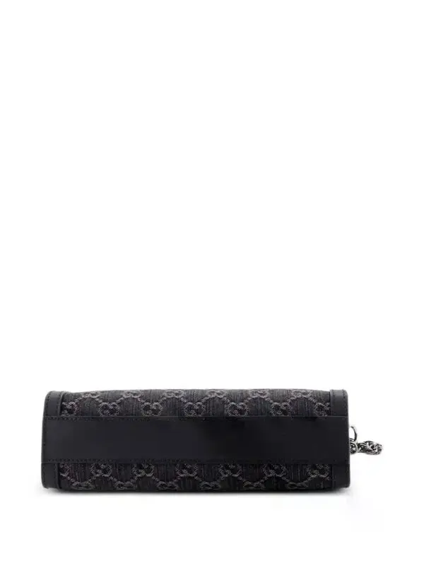 Gucci Ophidia Chain Gg Denim Small Shoulder Bag