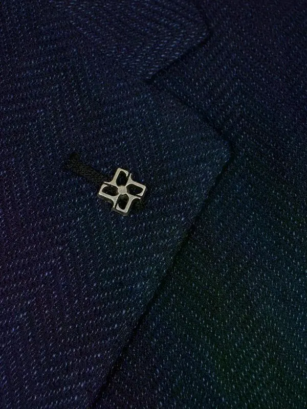 Tagliatore Herringbone-weave Blazer