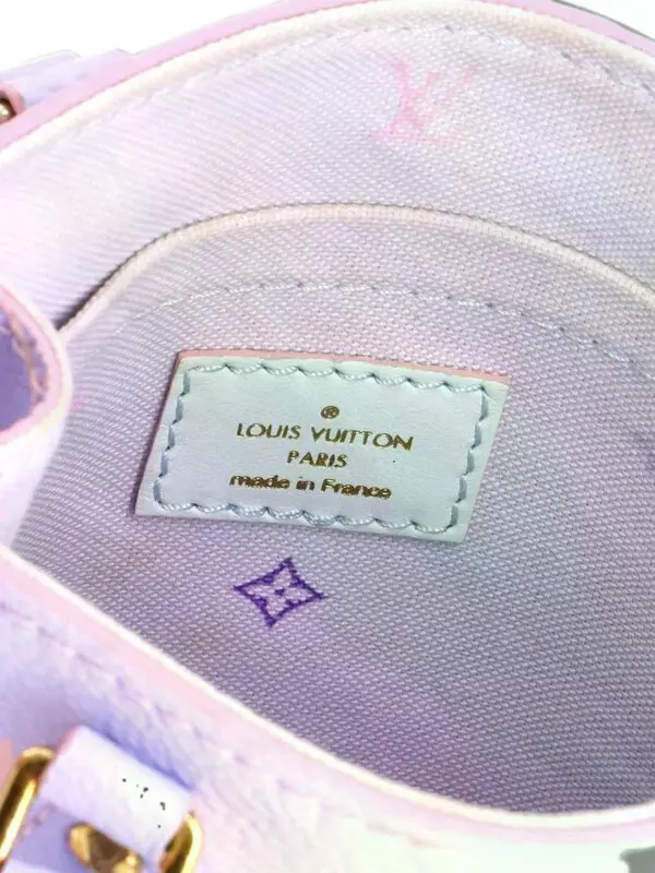 LOUIS VUITTON Petit Sac Plat Bag Spring In The City Monogram Giant Canvas Crossbody Bag - Pink