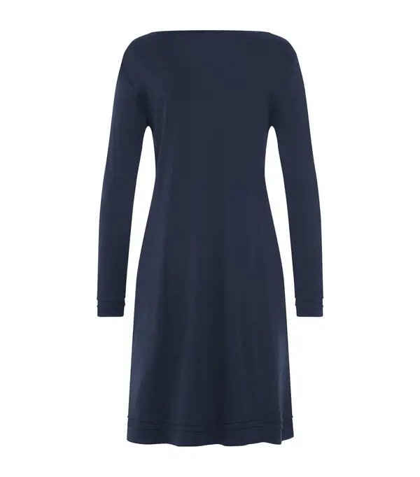 Hanro Cotton Long-sleeve Nightdress