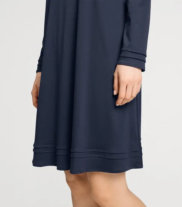 Hanro Cotton Long-sleeve Nightdress