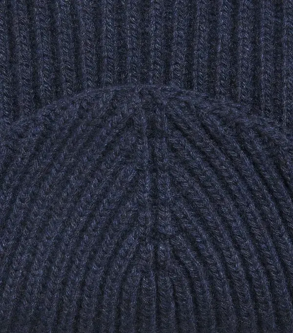Johnstons Of Elgin Cashmere Ribbed Beanie