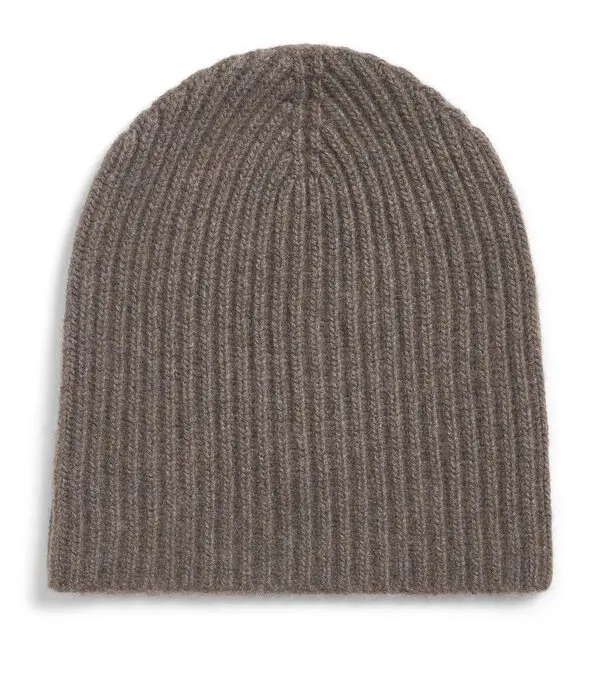 Johnstons Of Elgin Cashmere Ribbed Beanie