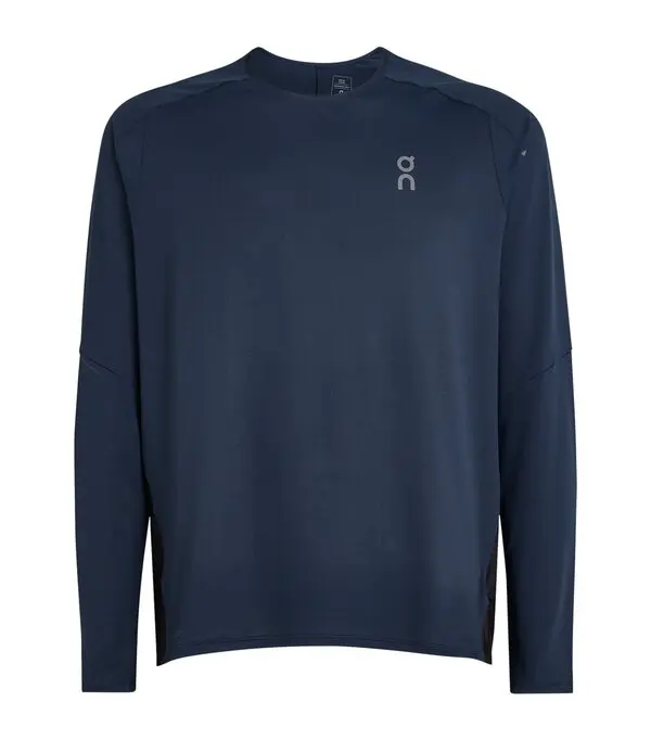 On Performance Lg-sleeve Running T-shirt