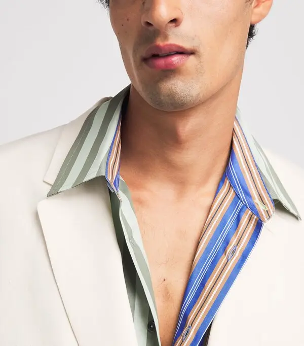 Paul Smith Linen Single-breast Blazer