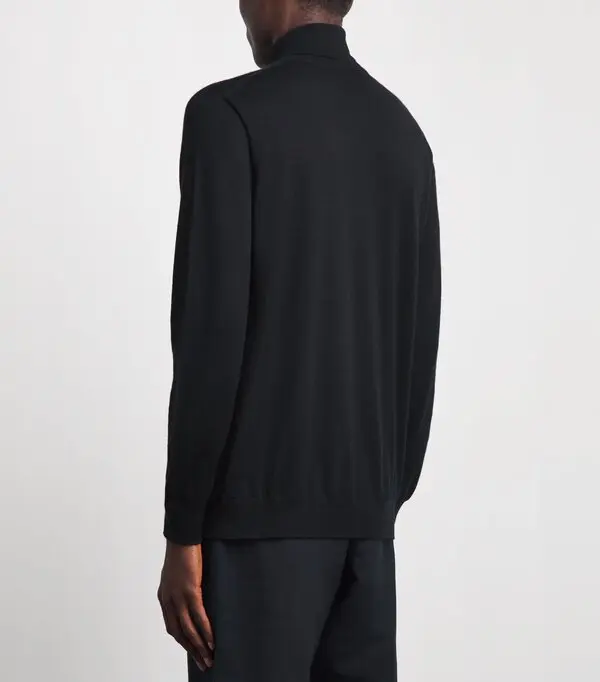 Johnstons Of Elgin Superfine Cashmere Rollneck Sweater