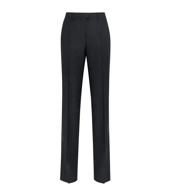 Etro Paisley Print Wool Trousers