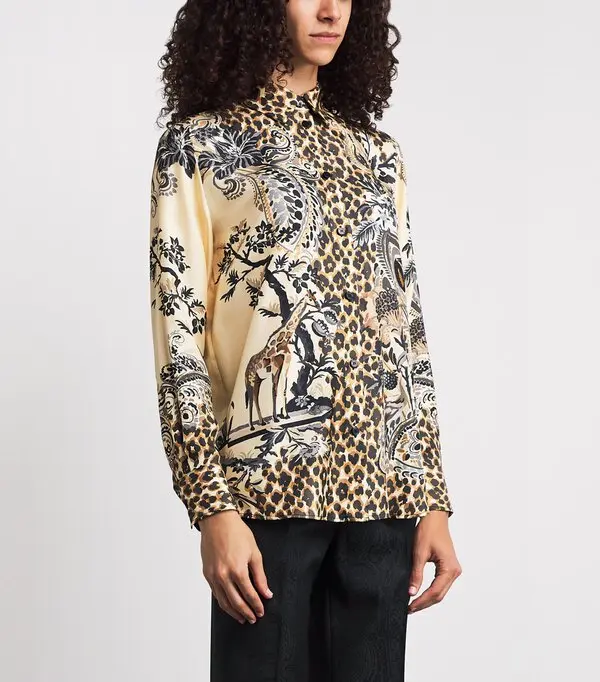 Etro Silk Printed Shirt