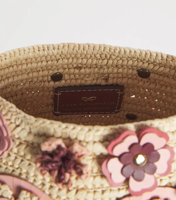 ANYA HINDMARCH Raffia Blossom Creature Cross-body Bag