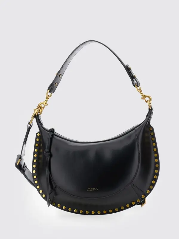 Isabel Marant Étoile Studded Shoulder Bag - Black