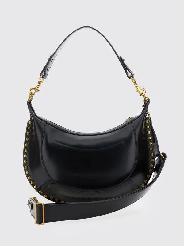 Isabel Marant Étoile Studded Shoulder Bag - Black