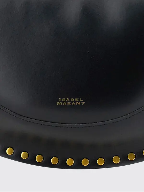 Isabel Marant Étoile Studded Shoulder Bag - Black
