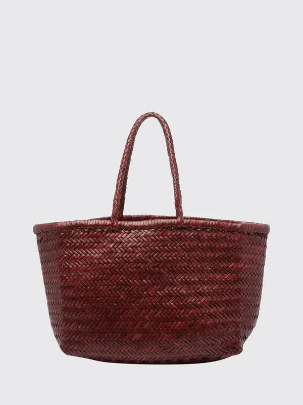 Dragon Diffusion Woven Leather Handbag - Red