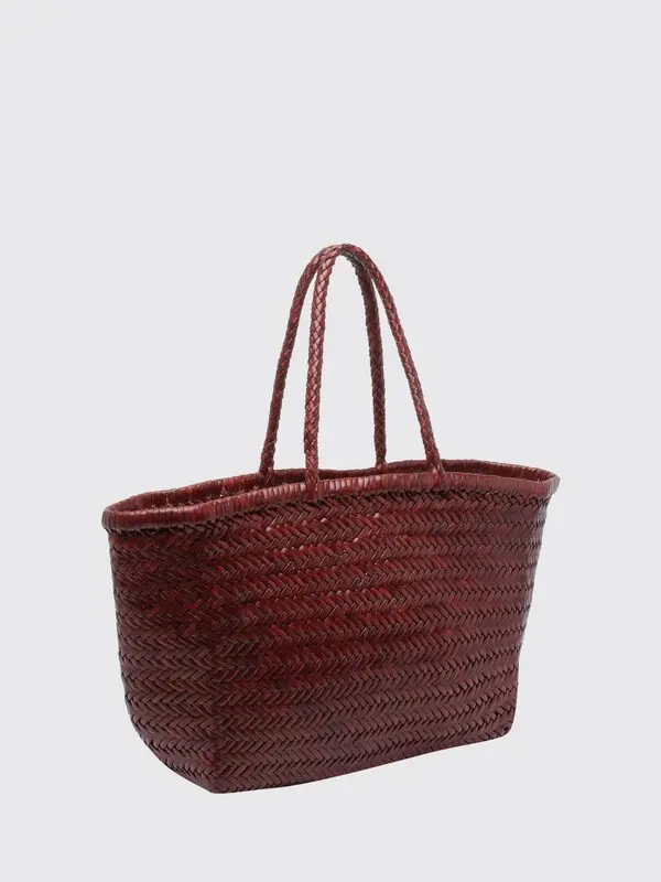 Dragon Diffusion Woven Leather Handbag - Red