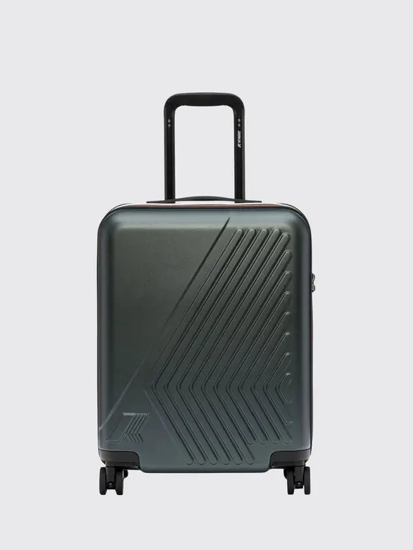 K-WAY Eudoxie Hardshell Cabin Trolley In Polycarbonate With Tsa Lock - Sage